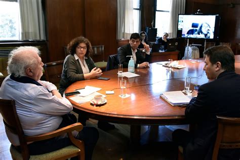 Ginés González García presidió reunión virtual con ministros de Salud