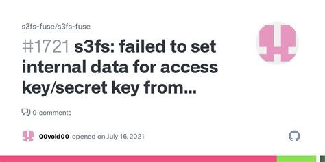 s3fs failed to set internal data for access key secret key from passwd file · issue 1721
