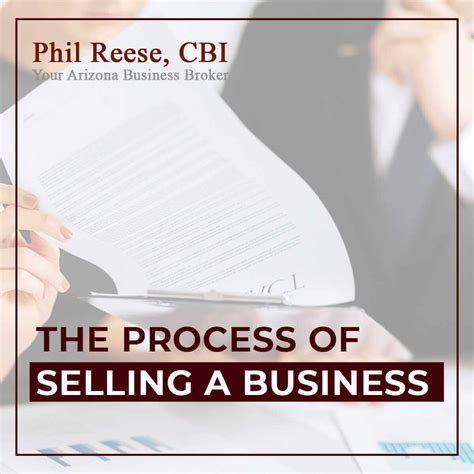 The Process Of Selling A Business In Arizona Phil Reese