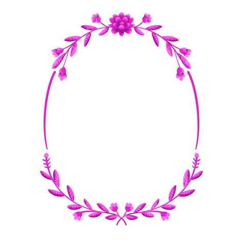 Borde De La Flor Png Clipart De Flores Rosado Flores Png Y Psd Para