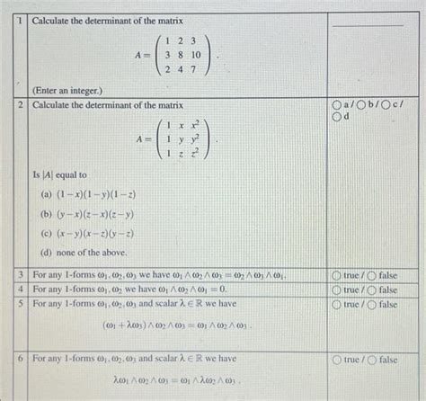 solved let a aij be an nx n matrix with real entries