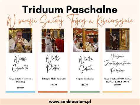 Parafia Świętej Trójcy w Kościerzynie Triduum Paschalne w naszej parafii
