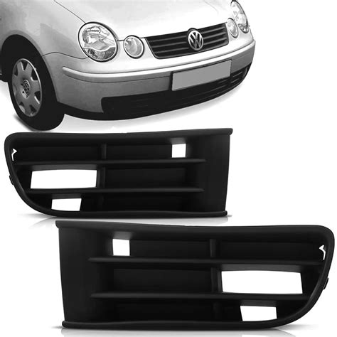 Par Grade Moldura Milha Polo 2003 2004 2005 2006 Sem Furo