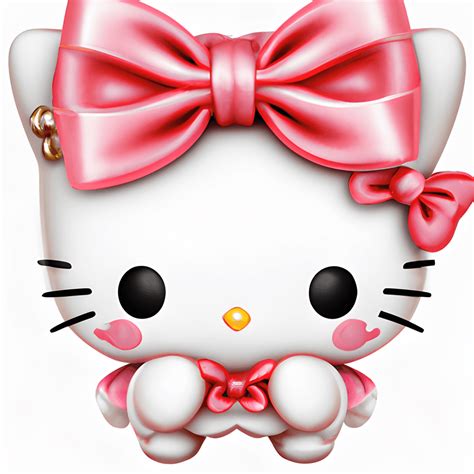 Grafica Hello Kitty Kawaii Chibi · Creative Fabrica