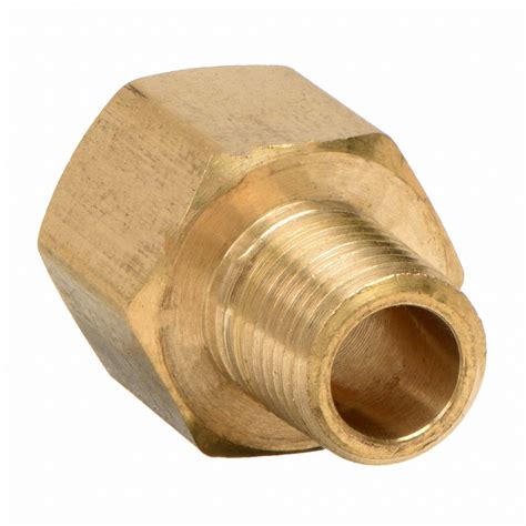 GRAINGER APPROVED Brass Reducing Adapter FNPT X MNPT 3 8 In X 1 4 In