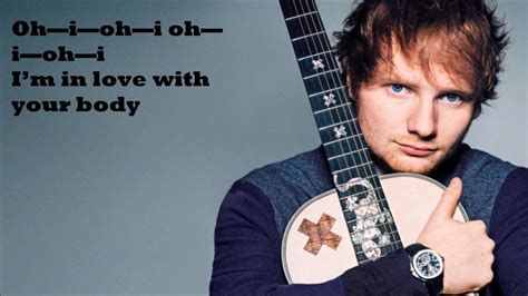 Shape Of You Ed Sheeran Testo YouTube