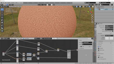 Free Procedural Fabric Texture For Blender Blender D Architect