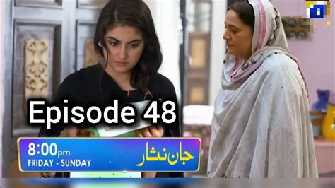 Jaan Nisar Episode Review Promo Jaan Nisar Teaser Hibabukhari