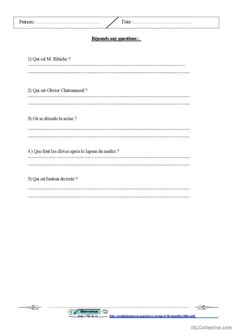Maudites billes Français FLE fiches pedagogiques pdf doc