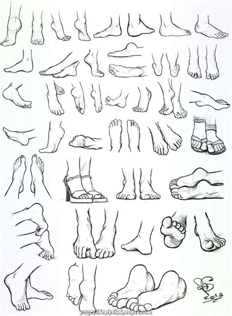 Anime How To Draw Feet How To Draw Feet The Easy Step By Step Guide