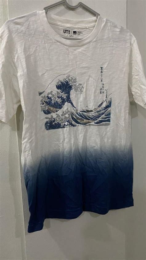 Uniqlo Great Wave Of Kanagawa Men S Fashion Tops Sets Tshirts