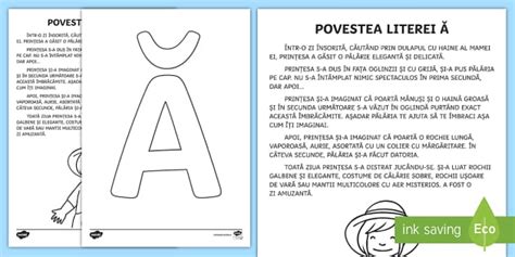 Povestea literei Ă Resurse educaționale Twinkl România