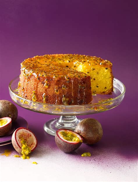 Brazilian Passionfruit Cake Bolo De Maracuj Recipe Passion Fruit