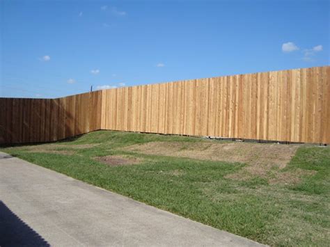 Commercial Wood Fences Texas Fence