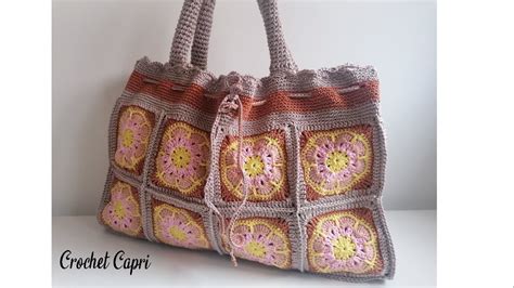 BOLSO GRANNYS A CROCHET YouTube