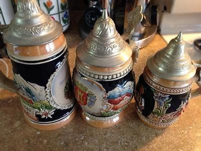 Vintage Thewalt Ornate Animated West Germany Ceramic Pottery Lidded