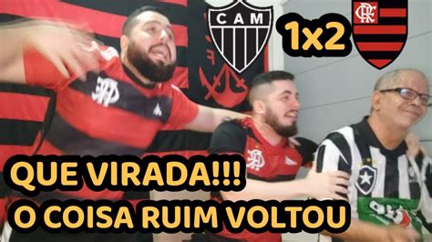 REACT MELHORES MOMENTOS ATLÉTICO MG 1X2 FLAMENGO O COISA RUIM VOLTOU