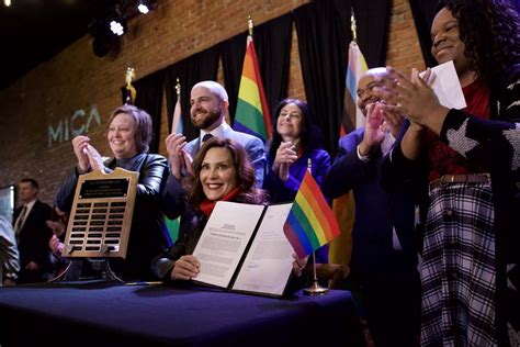 Whitmer Signs Anti Discrimination Protections For LGBTQ Residents In