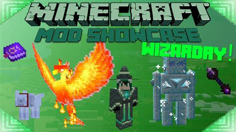 ELECTROBLOB S WIZARDRY Minecraft Mod Showcase WIZARD SPELLS YouTube