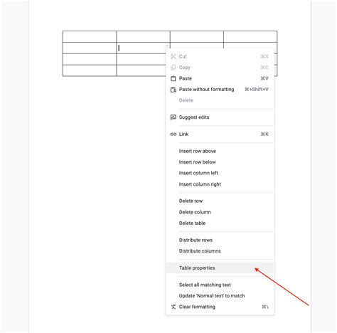How To Remove Table Borders In A Google Docs Table Web Applications