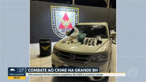 Seis pessoas são presas suspeitas de envolvimento o tráfico de