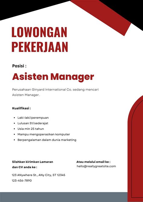 15 Contoh Iklan Lowongan Pekerjaan Lengkap Dengan Cara Pembuatannya