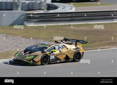 October Lamborghini Hurac N Super Trofeo Evo Competing In Super