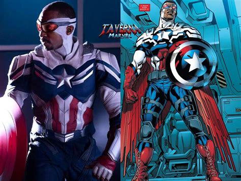 Taverna Marvel Fan Club On Twitter O Traje Do Sam Wilson Como