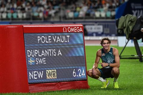 La Jornada Armand Duplantis rompe su propio récord mundial de salto