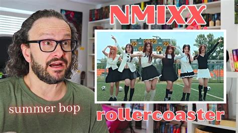 Nmixx Roller Coaster M V Reaction With A Pleasant Surprise Youtube