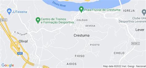 Código Postal da Rua da Fonte Velha Crestuma Vila Nova de Gaia