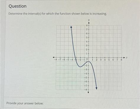 solved determine the interval s for which the function