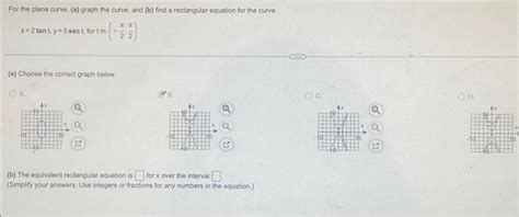 [solved] for the plane curve a graph the curve and b