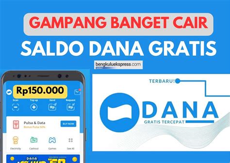 GAMPANG BANGET Saldo DANA Gratis Rp150 000 Langsung Masuk E Wallet