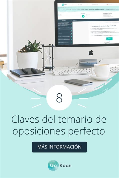 Las 8 Claves Del Temario De Oposiciones Perfecto Oposicion