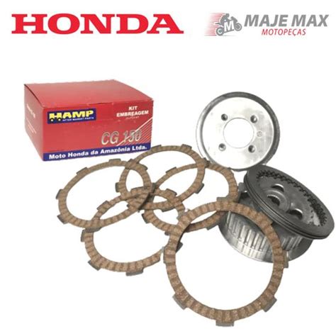 Kit Embreagem Titan 150 Fan 150 Bros 150 Original Honda HAMP