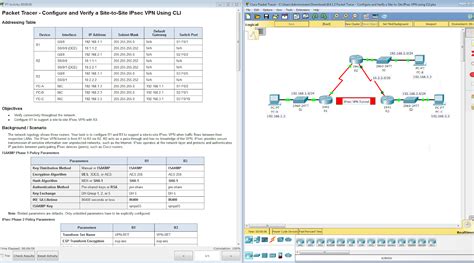 CCNA Security V2 8 4 1 2 Packet Tracer Configure And Verify A Site