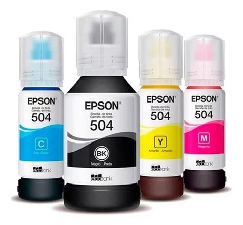 Pack 4 Tintas Epson 504 Original Envio Gratis Iva Incluido Cuotas Sin