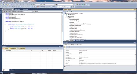 Asp Net Mvc The Type Or Namespace Name Dbcontext Could Not Be Found