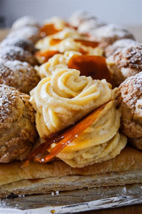 Recette de Saint Honoré revisité à la vanille et au praliné