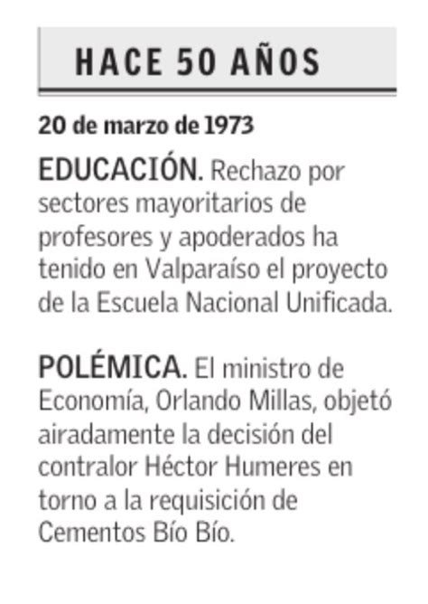 Martin Pescador On Twitter RT Cleovar El Mercurio Hace 1 2 Siglo