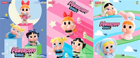 Pop Mart X Molly Yllom Of Mollys Factory Presents Crybaby Powerpuff
