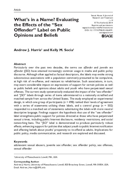 pdf whats in a name evaluating the effects of the “sex offender free download nude photo gallery