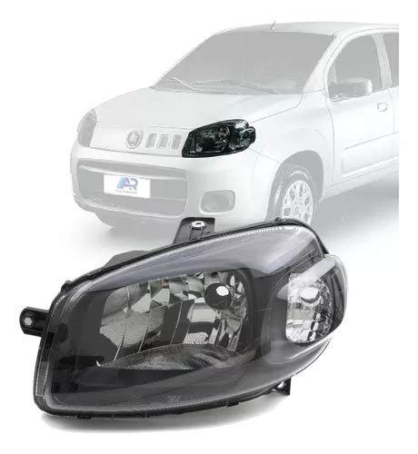 Farol Mascara Negra Arteb Uno Way Vivace 2010 2011 2012 2013