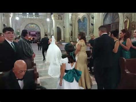 MARCHA NUPCIAL En misa de matrimonio de Jazmín y Manuel Coro San