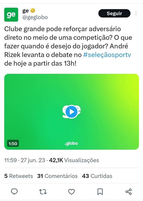 RECIBO CRF On Twitter Contratar Jornalista De Emissora Concorrente