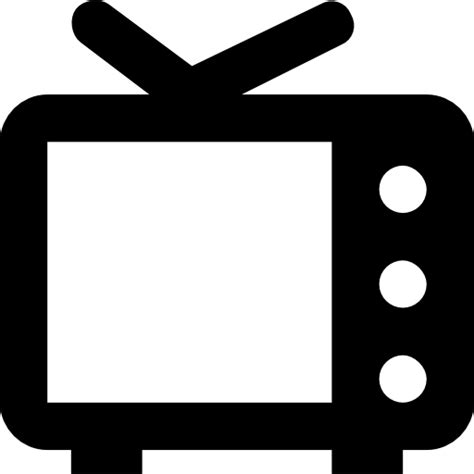 Television Prosymbols Solid Icon