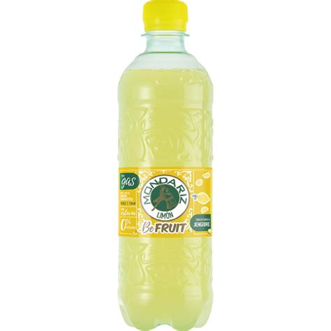 Comprar Be Fruit agua mineral natural con gas sabor limón con un toque