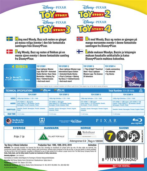 Toy Story Blu Ray Film