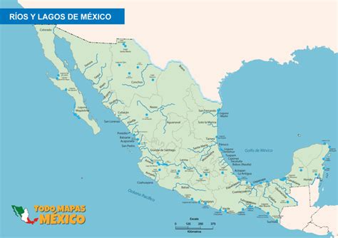 Mapa De R Os De M Xico Todo Mapas M Xico